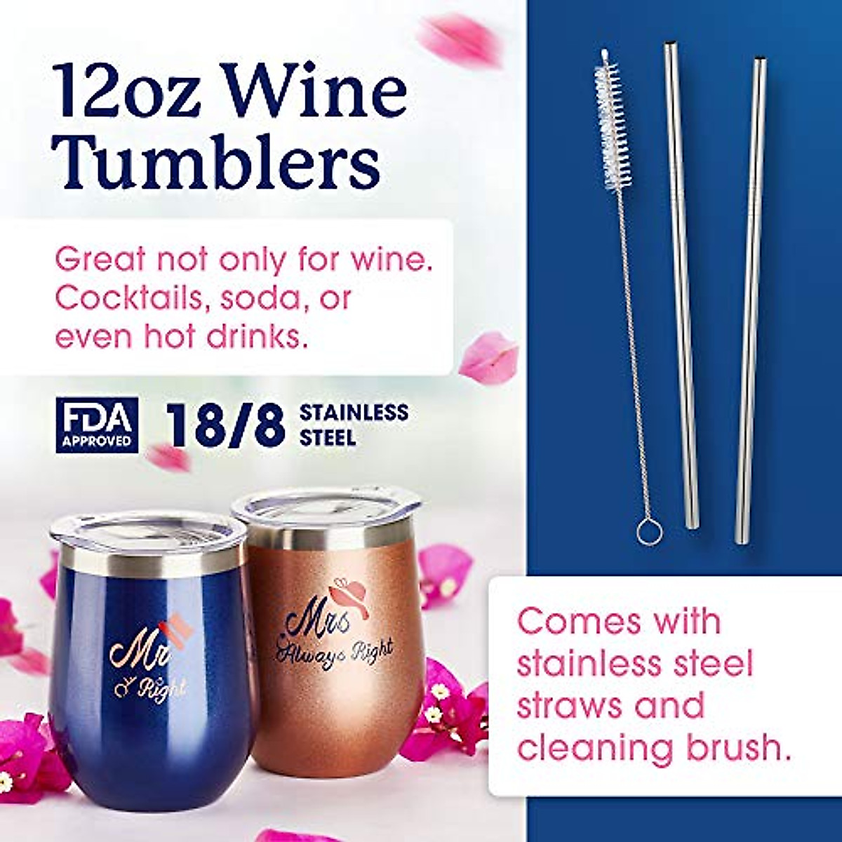 Cool Bridal Shower Gifts For Bride to Be | Unique Engagement Gifts for Couples | The Marriage Survival Kit | Best Wedding Gifts For Couple, Gifts For Her | Free Ring Dish, Coasters, Bottle Opener