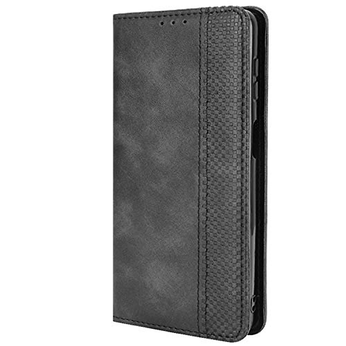 HualuBro Motorola Moto G Stylus 2021 Case, Retro PU Leather Full Body Shockproof Wallet Flip Case Cover with Card Slot Holder and Magnetic Closure for Motorola Moto G Stylus 2021 Phone Case (Black)