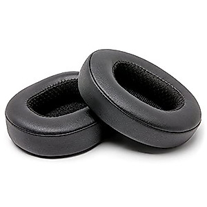 WC Wicked Cushions Extra Thick Earpads for Skullcandy Crusher/Evo/Hesh 3 Headphones & More | Improved Durability & Thickness for Improved Comfort and Noise Isolation | Black