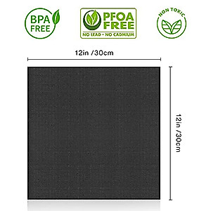 4 Pack Air Fryer Liners for Ninja Air Fryer, Non-stick Reusable Air Fryer Oven Liners Air Fryer Accessories Compatible with Ninja Toaster Oven Flip up Ninja Foodi SP101 SP201 SP 301 Air Fry Oven