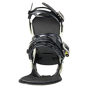 Burton Men's Cartel Re:Flex Snowboard Bindings (103_whtgrphc, Medium)