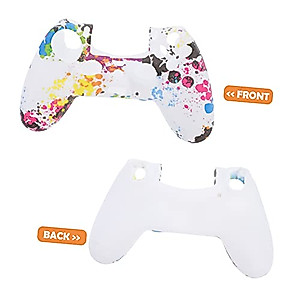 SOLUSTRE Controller Grips Anti-Slip Cover Sleeve Skin Cover- Gamepad Handle Nonslip Case Silicone Replacement for Game Console Controller Grip