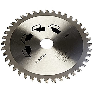Bosch 2609256885 140 mm Circular Saw Blade Special, 40 teeth, bore 20 mm/bore with reduction ring 12.75mm