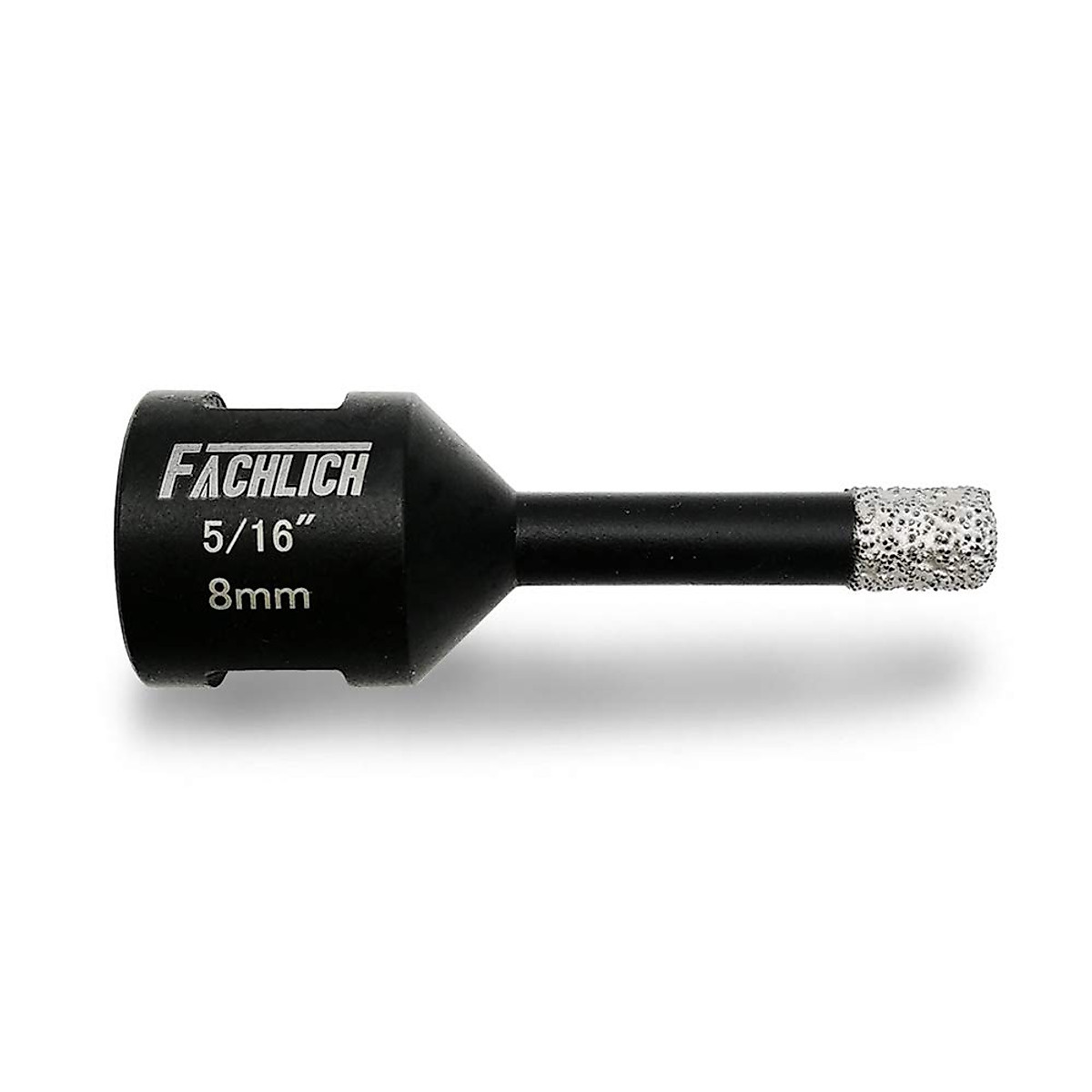 FACHLICH 5/16 Inch Diamond Hole Saw Vacuum Brazed Drill Core Bits for Tile Porcelian Marble Granite Brick