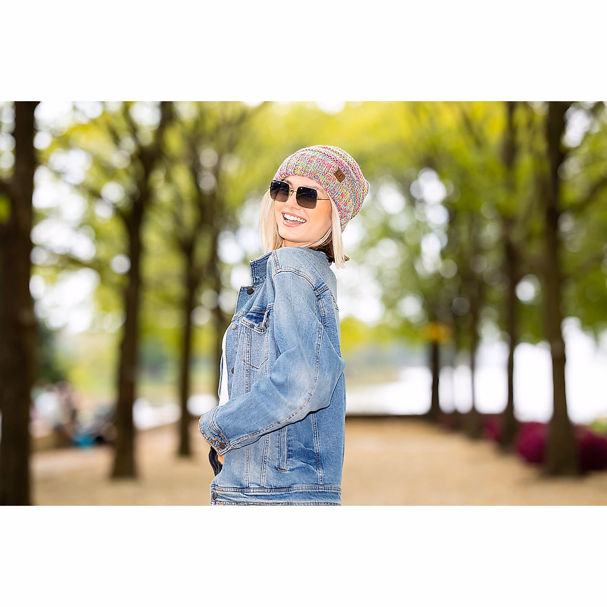 Funky Junque Oversized Slouchy Beanie - Rust