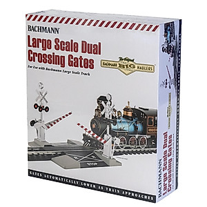 Bachmann Industries Large "G" Scale Steel Alloy Track with Operating Crossing Gate