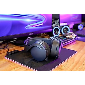 WC Freeze Ps5 V2 - Cooling Gel Earpads Compatible with Sony PS5 Pulse 3D Headphones by Wicked Cushions | Increased Ear Opening, Thickness, Comfort & Sound Isolation for Epic Gaming | Black