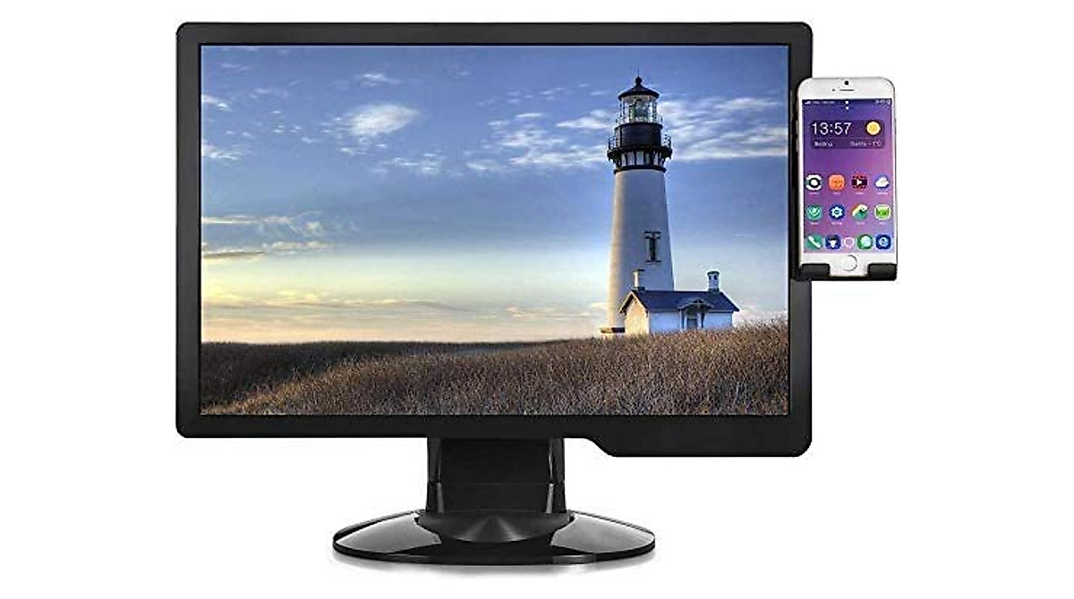 Mobile Phone Holder for Monitors - Convenient & Secure