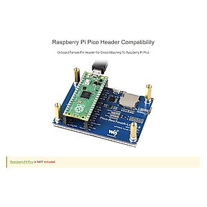 waveshare 2.8inch Touch Display Module for Raspberry Pi Pico 262K Colors 320×240 Pixels Resistive Touch Controller XPT2046 ST7789 Driver Using SPI Bus