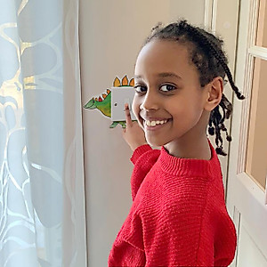 Dinosaur Wall Stickers Tyrannosaurus Rex Sticker Light Switch Sticker for Children's Rooms or Nurseries Kids Decoration (T-Rex)