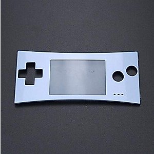 Faceplate Cover Replacement Front Shell Housing Case for Game Boy Micro GBM (Light Blue)