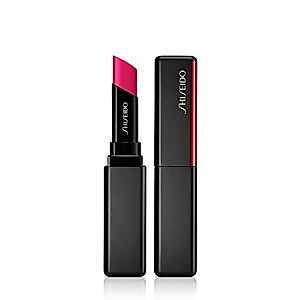 Shiseido VisionAiry Gel Lipstick, Pink Flash 214 - Long-Lasting, Full Coverage Formula - Triple Gel Technology for High-Impact, Weightless Color