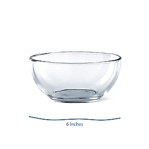 SEDLAV Round Clear Glass Dinnerware Set (12 Pieces)