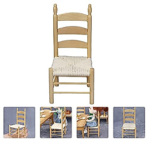 Decoraciones para Salas De Casa DIY Chair Model Doll House Decor Mini House Micro Landscape Chair Shape Decor Jewelry Accessories