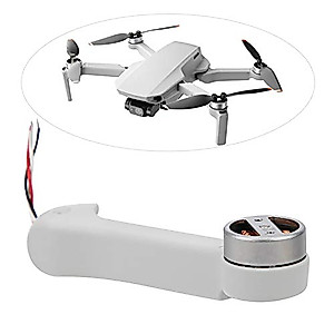 RC Drone Arm, ABS + Metal Mini RC Drone Arm Drone Arm Spare Parts Compatible for Mavic Mini 2 Drone(Back Left)