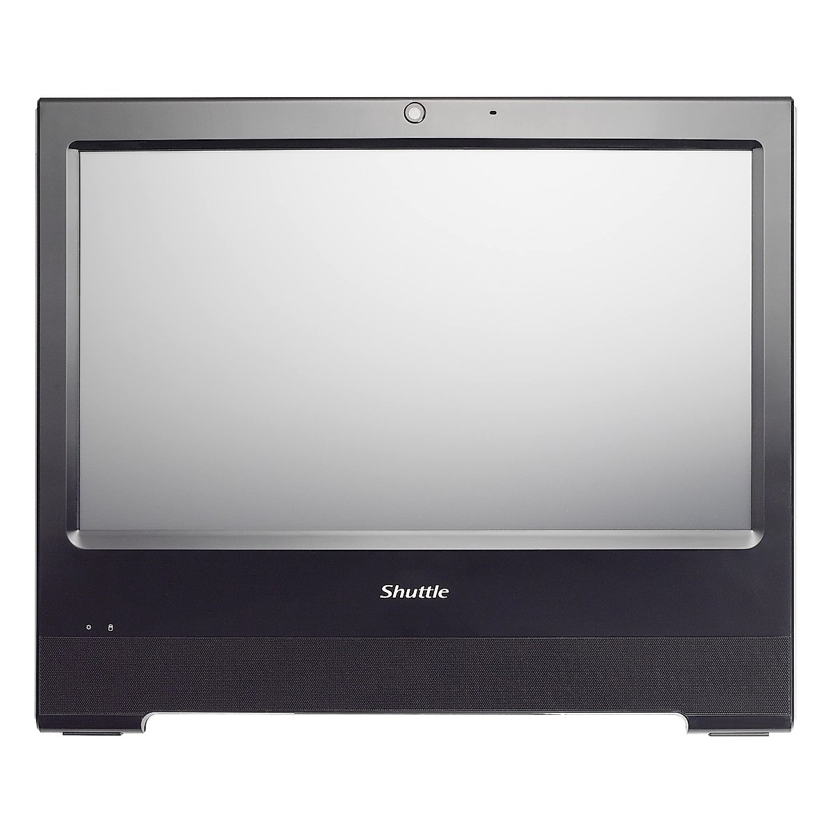 Shuttle XPC AIO X50V8 Black Embedded Intel Celeron 5205U All-in-One Barebone PC, Fanless, IP54 Certified, VESA Compatible, No RAM, No HDD/SSD, No OS