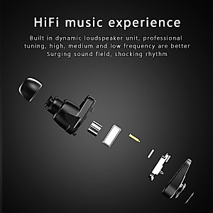 Rainbuvvy Smart Watch with Wireless Earbuds, 1.3 Inch Bluetooth 5.0 Waterproof & 2-in-1 TWS Bluetooth 5.1 Earphones, 320mAh Long Standby, Fitness Activity Tracker for Android iOS Phone (Steel-Black)