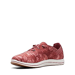 Clarks Women's Breeze Ave II Sneaker, Dusty Rose Interest, 12 Wide