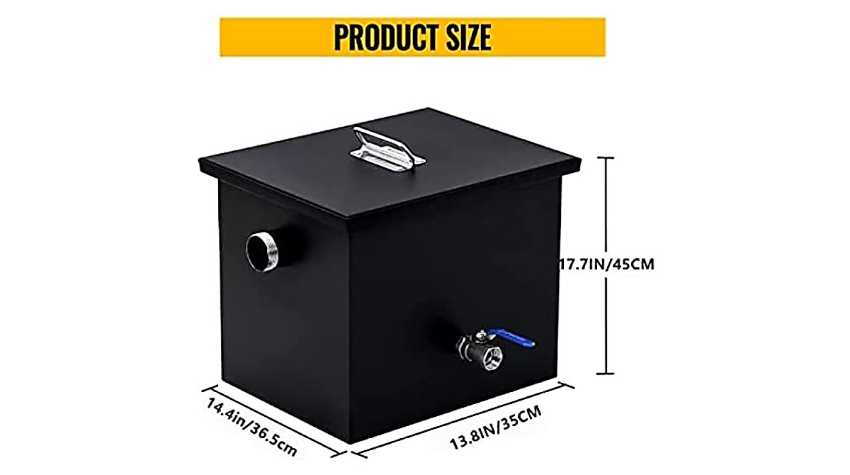 High-Performance 35 GPM Grease Interceptor - Durable & Efficient