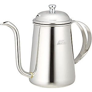 Kalita #52272 Coffee Pot, Stainless Steel, Fine Mouth, 2.3 fl oz (0.7 L)