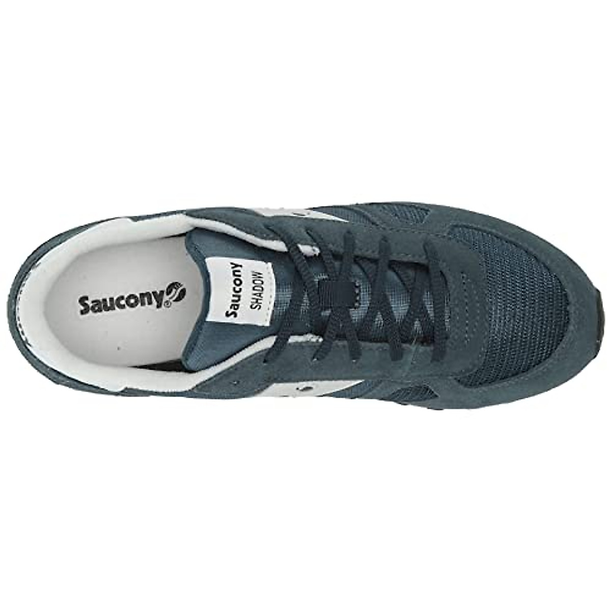 Saucony Shadow Original Sneaker, Navy/Grey, 2 US Unisex Big Kid