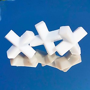 Magnetic Stirrer Stir Bar PTFE Magnetic Mixer Stir Bars Cross Shape (8X20mm, 3PCS)