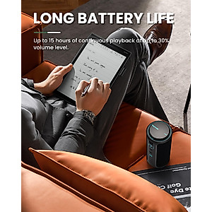 Raymate Bluetooth Speakers, Pair up to 100 Speakers,IPX7 Waterproof Speaker Wireless Bluetooth-V5.3, HiFi Stereo Sound, 1100mins Playtime, Portable Speaker for Home, Outdoor, Party