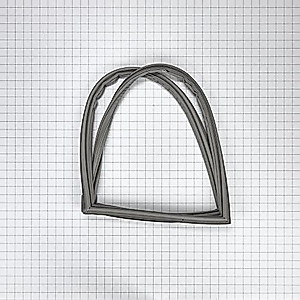 KitchenAid Whirlpool W10830046 OEM Refrigerator French Door Gasket