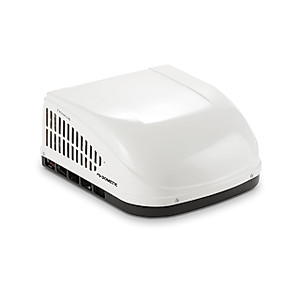 Dometic Brisk II | 13.5K BTU Air Conditioner | White | Standard Height | 9105304463 | Ducted or Non- Ducted | Quiet AC | Easy Install | Ideal For Campers, Vans, RV or Trailers | Lightweight