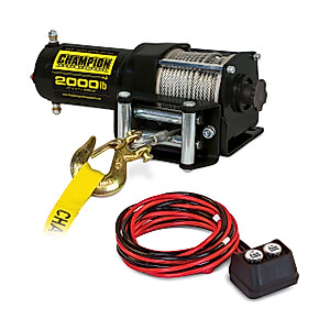 Champion Power Equipment 2000-lb. ATV/UTV Winch Kit