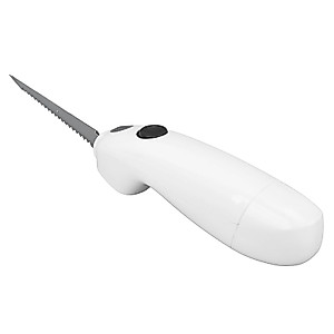 banapoy Electric Knife, Cordless Easy Electric Carving Knife, Stainless Steel Blades Fillet Knife Portable Steak Knife for Carving Meats Bread Poultry Turkey Food