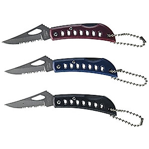 SE Assorted Color Drop Point Pocket Knife Set (36 PC.) - KC2009C-36