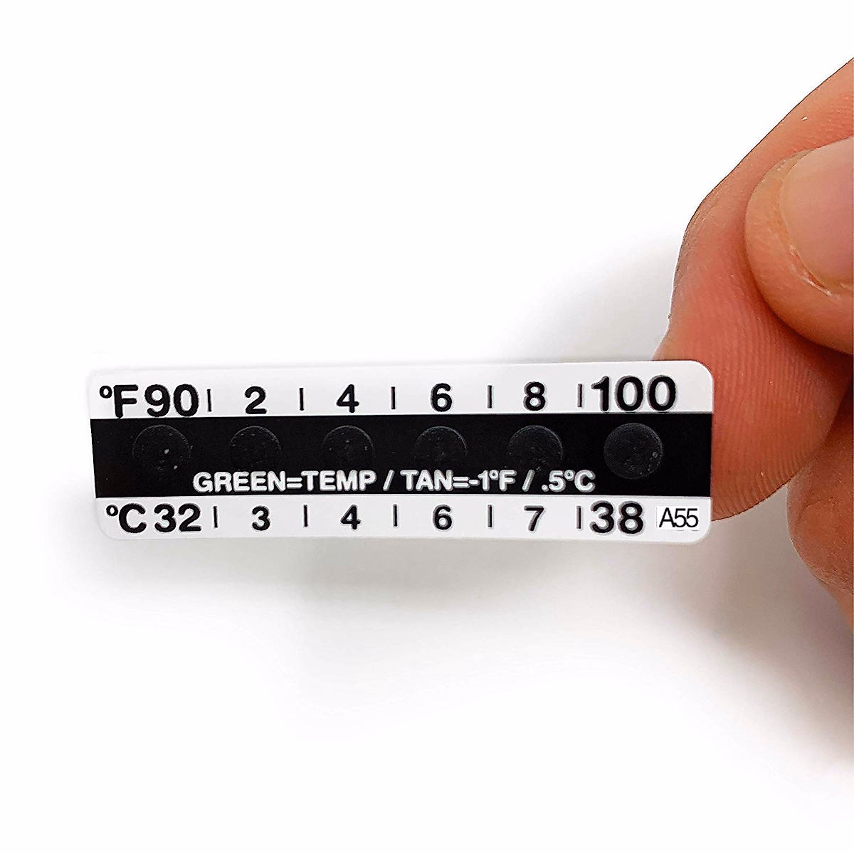 (10 Pack) Temperature Strips for Urine Drug Testing,Measurement Range: 32°C-38°C(not Used as Body Temperature Measuring)