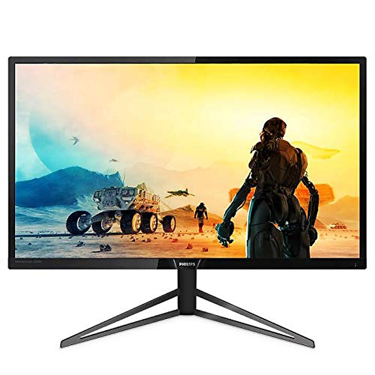 Philips Gaming 326M6VJRMB - 32 inch 4K UHD Monitor, 60Hz, 4ms, MVA, HDR600, Speakers, Height Adjust, Ambiglow (3840 x 2160, 600 cd/m², HDMI/DP/USB 3.0)
