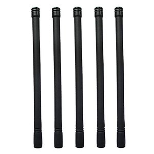 bestkong 5 X VHF Antenna for Yaesu Vertex Standard Radio VX-131 VX-160 VX-180 VX-231 VX-350 VX-351 VX-354 VX-410 VX-420 VX-821