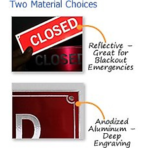 SmartSign - SE-5022-ERE-REF-2x6 "Inspectors Test" Tag | 2" x 6" 3M Engineer Grade Reflective 2" x 6" 3M EG Reflective Aluminum