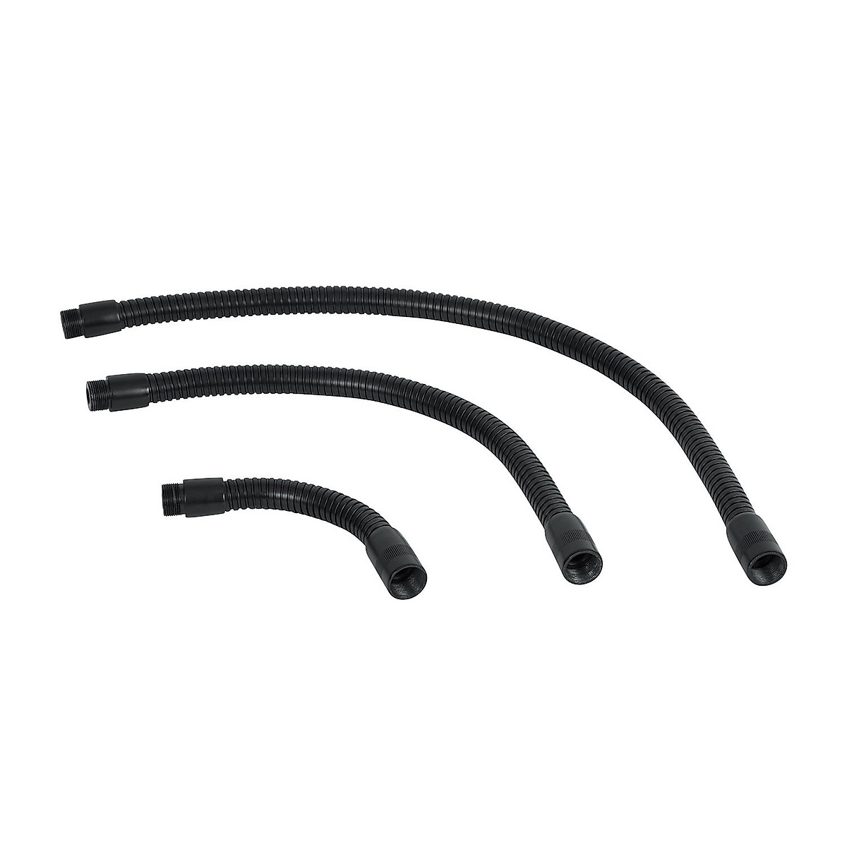 Gator Frameworks Flexible Black Gooseneck for Microphones; 19" Length (GFW-MIC-GN19)