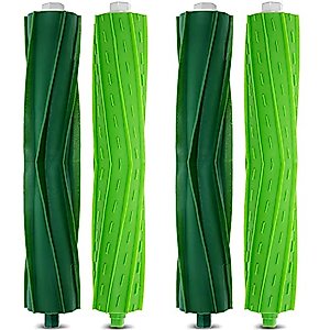 SogYupk Roller Brushes Replacement Parts,2 Set Multi-Surface Rubber Brush Compatible for E&I &J Series E5 E6 E7 i3 i3+ i4 i6 i6+ i7 i7+ i8 i8+Plus j7 j7+ Vacuum Accessories.