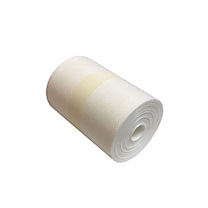 Fabrics and Drapes for Home Sewing - 4 Inch Wide, White, Iron On/Fusible Buckram/Heading Tape - 12 Yard Piece - Style #2277-4