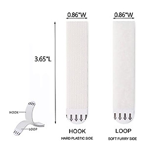 28 Pairs(56 Strips) Large Picture Hanging Strips Heavy Duty,Hook and Loop Tape,Damage Free Hanging Picture Hangers,No Tools Wall Hanging Strips for Christmas Decorations