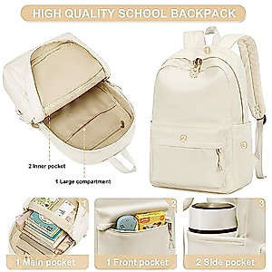 LOIDOU Backpack for Teen Girls Middle-School Primary Elementary Bookbags 17inch Kids Backpack Women laptop Backpack Lightweight Casual Daypack
