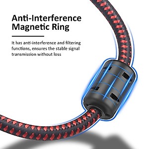 TIMEYES 1/4'' TRS to XLR Female Cord 3M, 6.5mm to XLR 3-Pin Female Microphone Cable, XLR to 6.35mm TRS Jack Stereo Instrument Cord, Balanced Quarter Inch TRS to XLR Plug Mic Cable 1/4 Inch to XLR 10FT