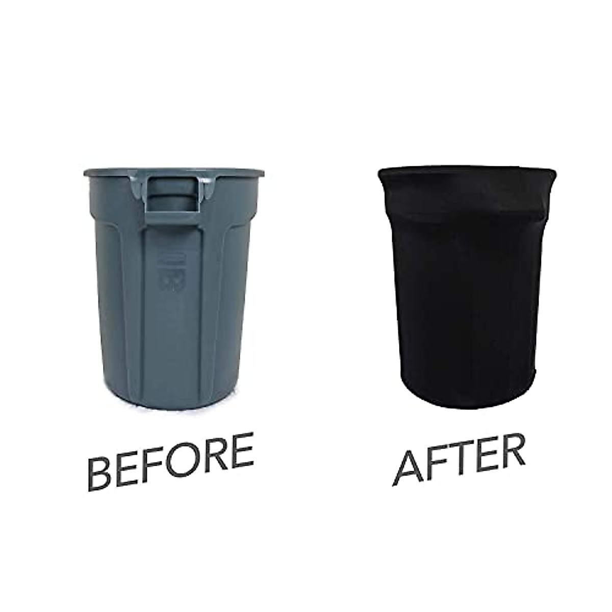 Spandex & Table LINENS Spandex Stretch Trash CAN Cover 44 Gallon Round