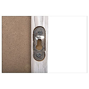 Kiera Grace Square Cubbi Rustic & Timeless Single Decorative Engineered Wood Floating Wall Shelf for Home, Room, & Office, 5.8" L W x 11.8" H, Weathered Grey (FN01520-4)