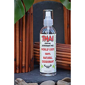 THAI Natural Crystal Deodorant Mist Spray, 8 Ounce (Pack of 1)