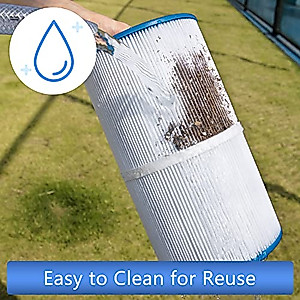 JUWO PWK30 Hot Tub Filters Replace for Watkins 31489 Hot Spring Spa, Pleatco PWK30, Unicel C-6430, Filbur FC-3915 Spa Filters, Pack of 2