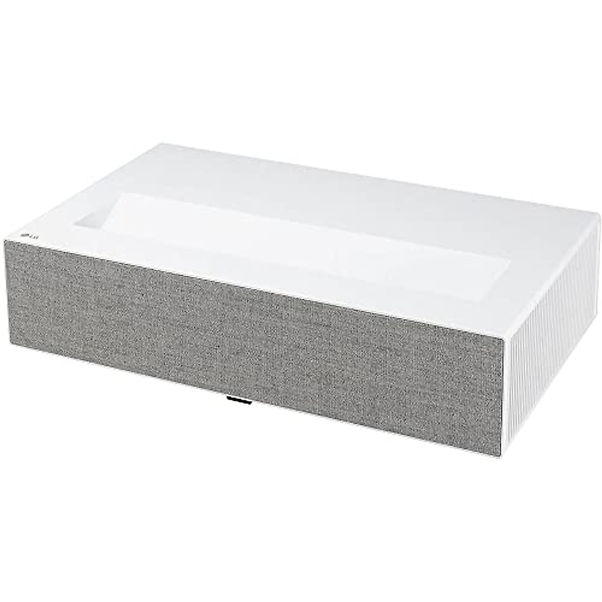 LG HU715QW CineBeam 4K UHD Laser UST Ultra Short Throw Projector (Renewed) Bundle with 4 YR CPS Enhanced Protection Pack