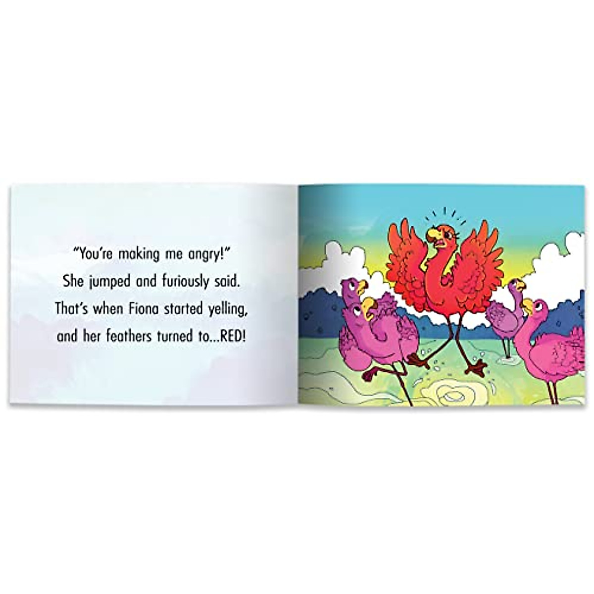 Fiona Flamingo - Children’s Emotions Book that Teaches Emotional Intelligence & How To Identify, Label, and Manage Feelings - Best Toddler Books That Grows Social Skills For Kids