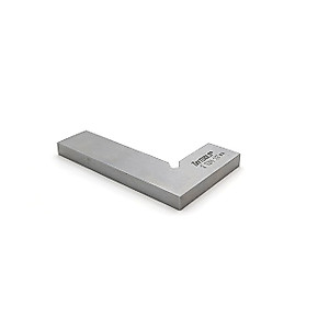 Taytools 7464244 Machinist Engineer Solid Mini Stainles Steel Square 2-1/2 x 1-1/2 x .220 Inches Thick DIN 875/0 (Square w/in - 0.0003 Inches)