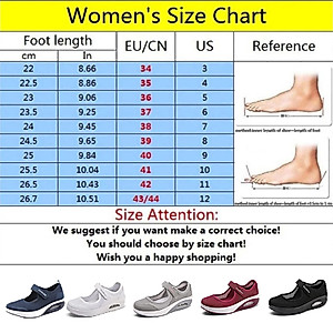 Azfleek Women Comfortable Air Cushion Working Nurse Shoes,Azfleek Slip on Shoes,Azfleek Orthopedic Shoes (39, Red)
